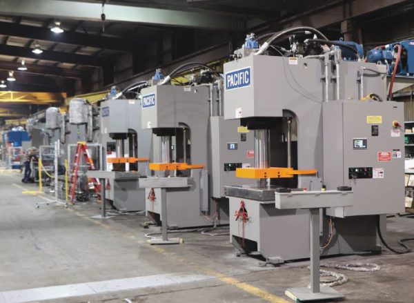 C-Frame Hydraulic Presses by Pacific